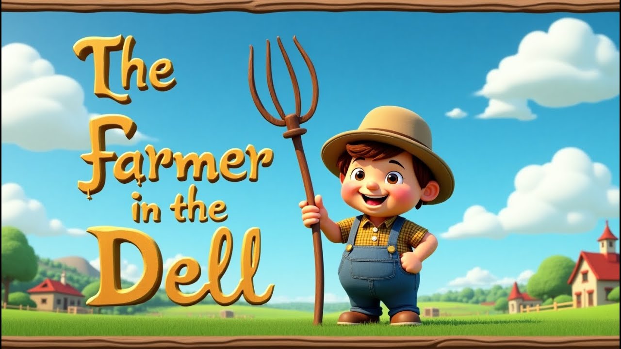 The Farmer in the Dell | Nursery Rhymes for kids | Songs for kids - YouTube