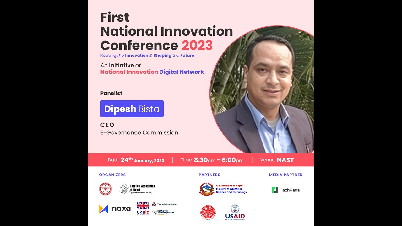 Exploring Innovation Areas - Er. Dipesh Bista, CEO, E-Governance Commission - YouTube