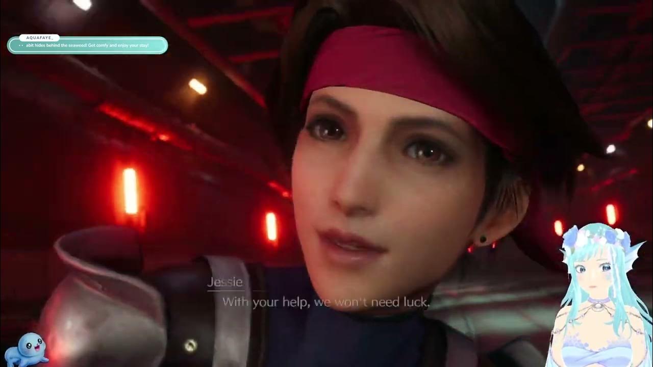 Final Fantasy Vii Remake Jessie Needs To Chill Out 😳 Youtube