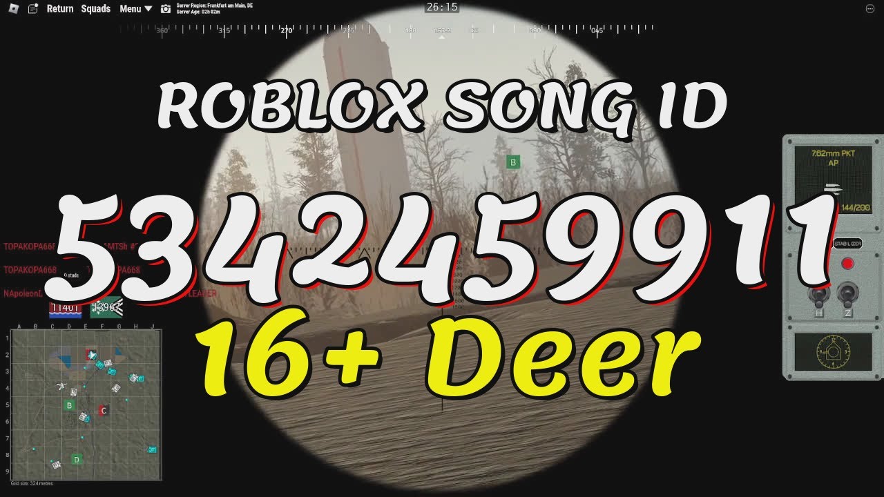16+ Deer Roblox Song IDs/Codes - YouTube