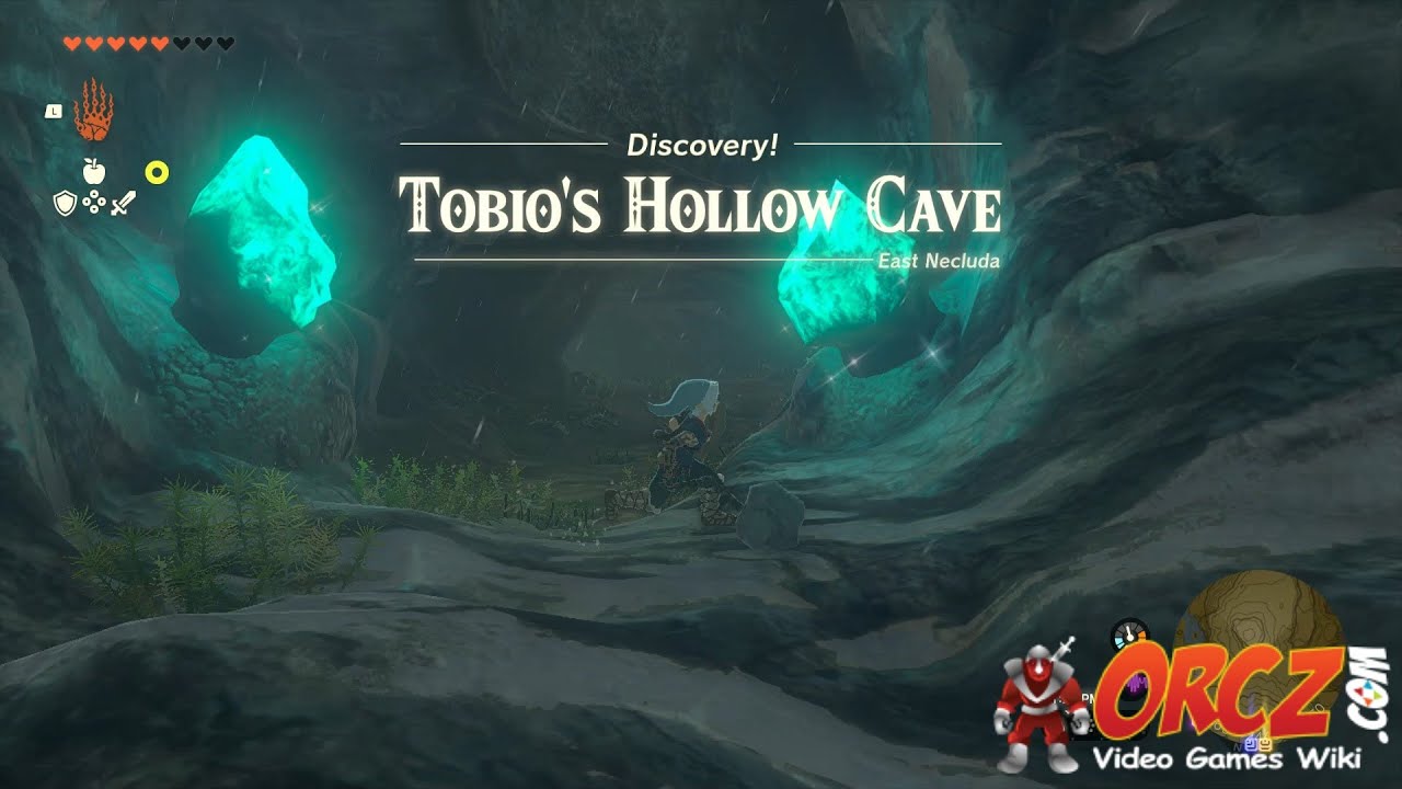 Legend of Zelda: Tears of the Kingdom - Tobio's Hollow Cave Gameplay ...