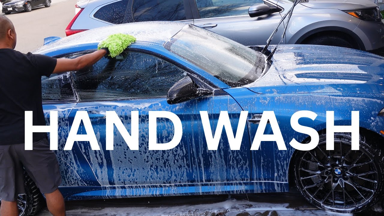 BMW M2 Competition Car Wash - YouTube