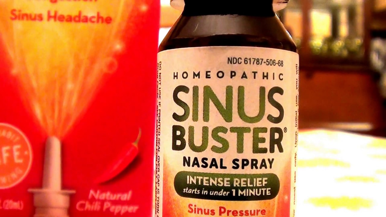 Sinus Buster Spray, Natural Chili Pepper INTENSE RELIEF REVIEW - YouTube