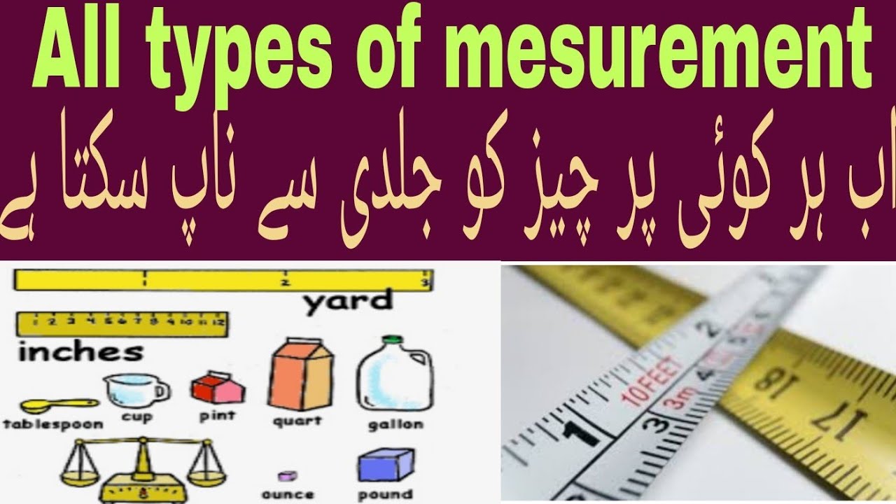 Units of measurement - YouTube