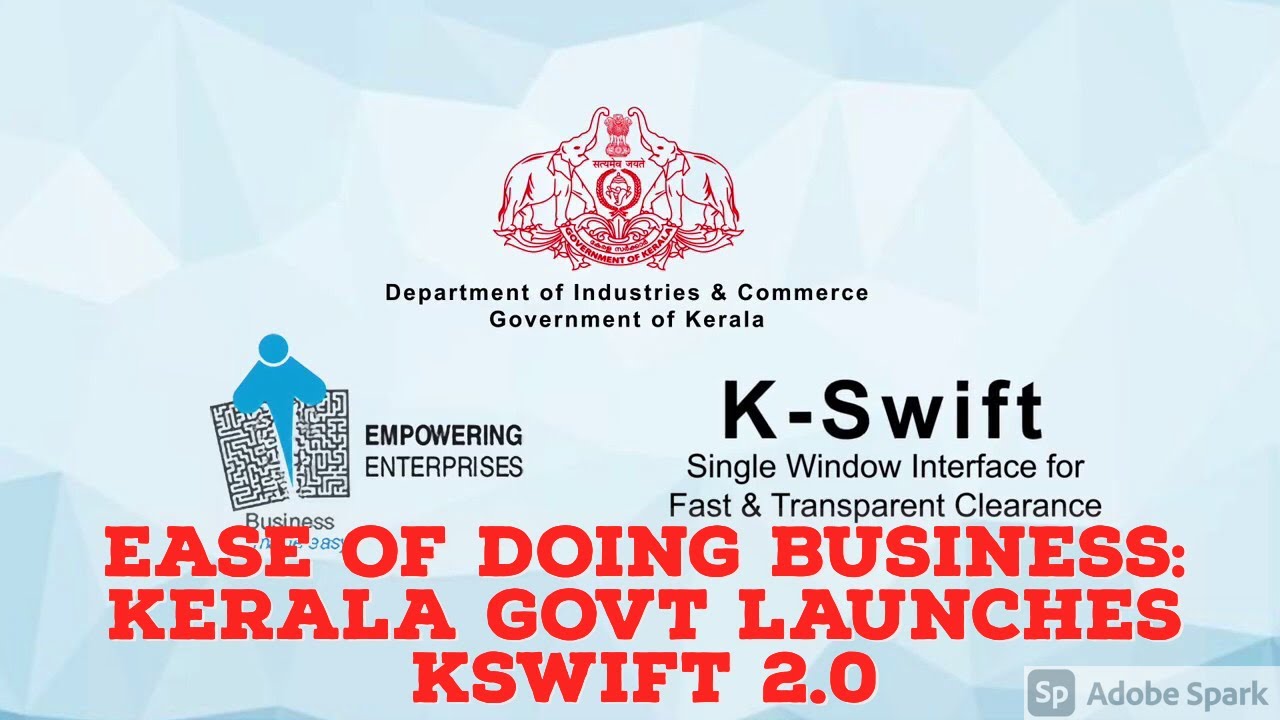 K Swift | kerala single window interface for fast and transparent ...