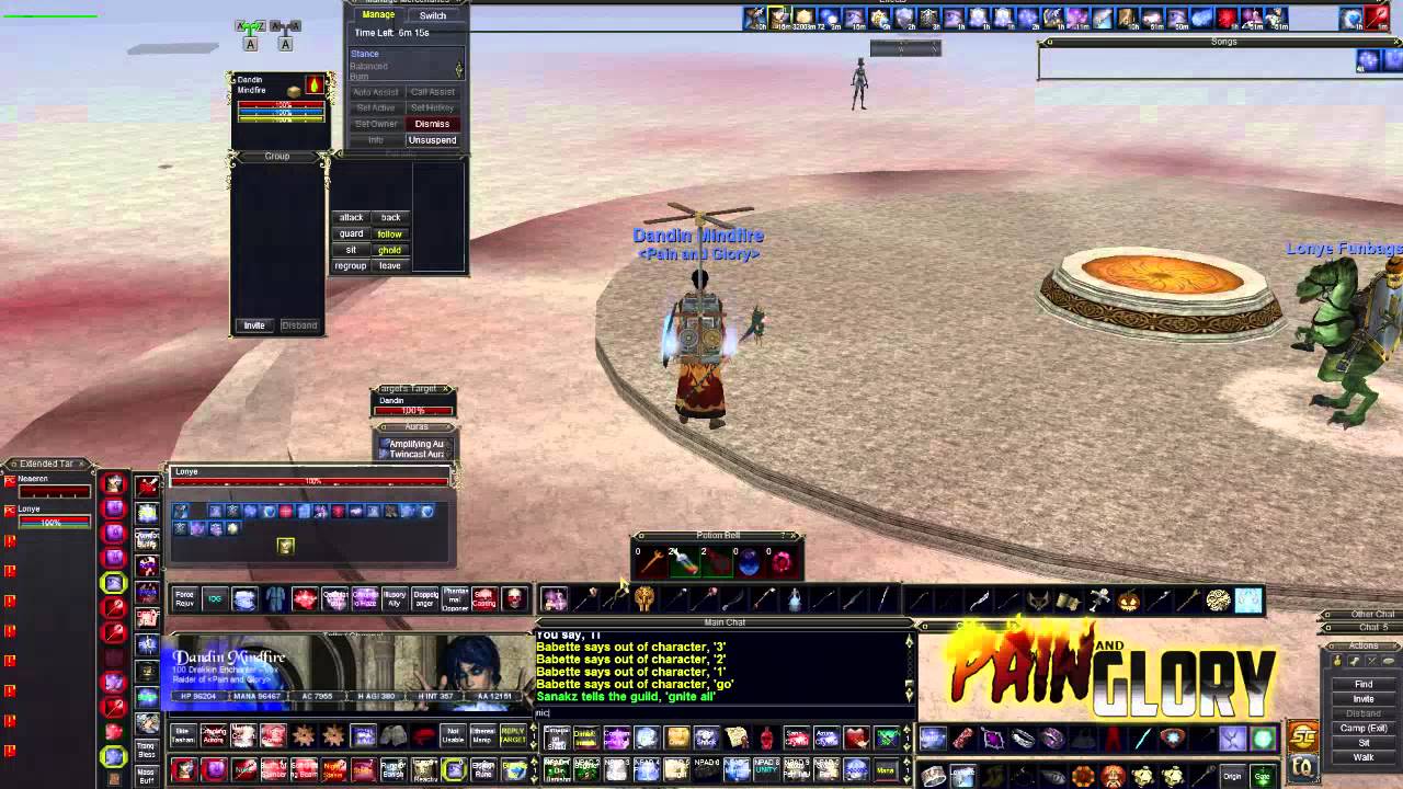 Everquest PVP -- Enchanter Vs Enchanter (Lonye Vs Dandin -- Round 1 ...