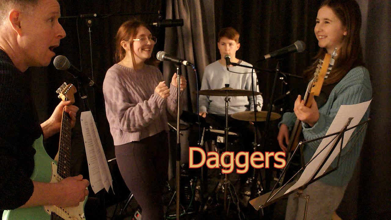 Daggers (Original Song) - Last Band On Earth with Olivia - YouTube