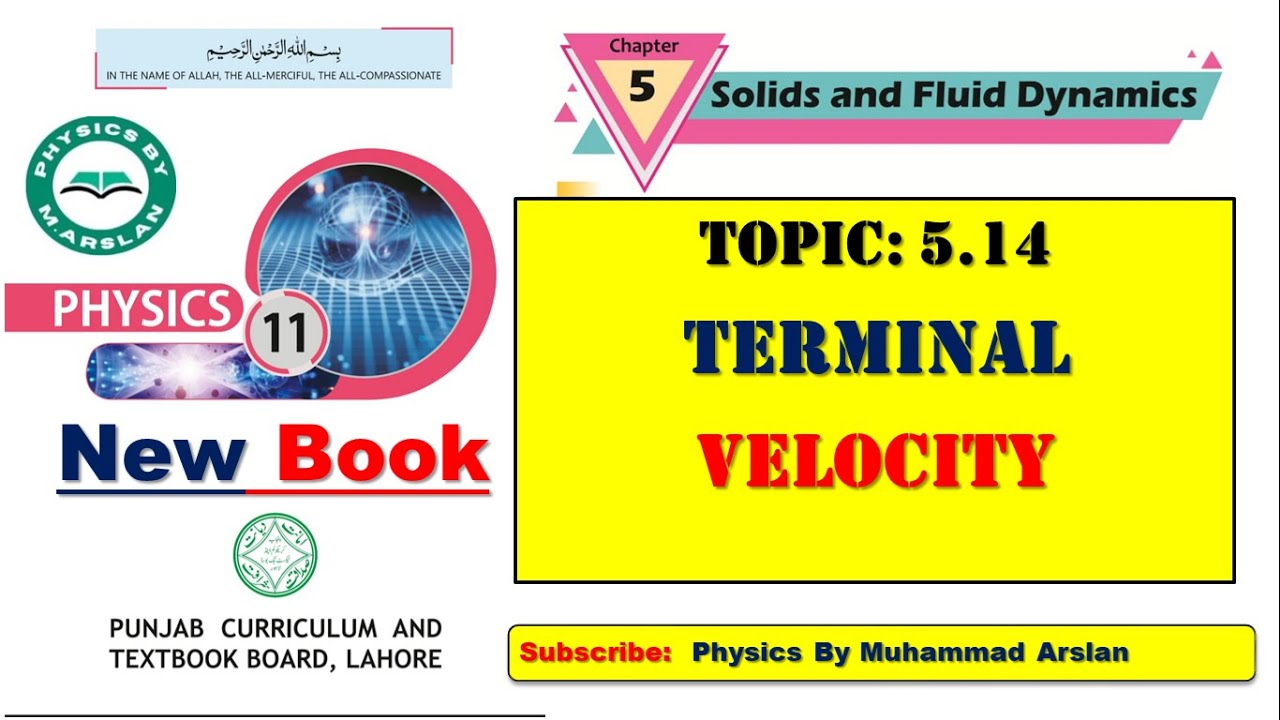 Terminal Velocity | 11th Class | Physics | Chap 6 - YouTube