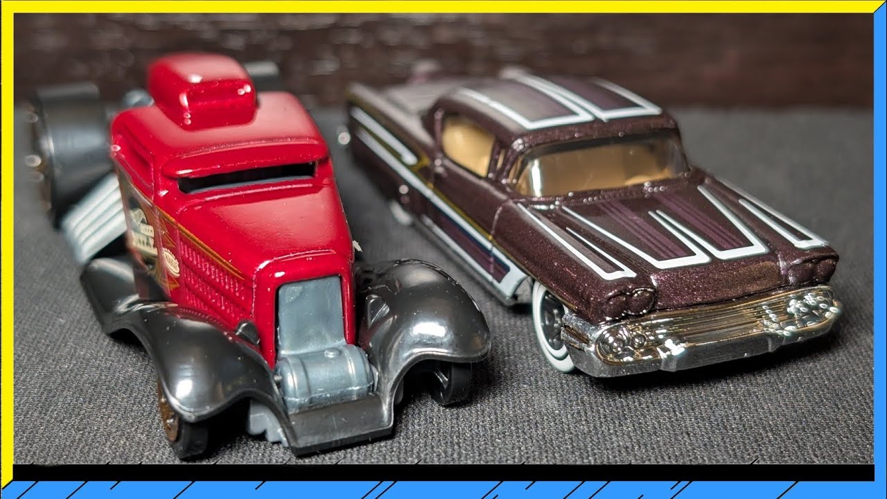 Hot Wheels Rod Squad #78: Mid Mill and 58 Chevy Impala - YouTube
