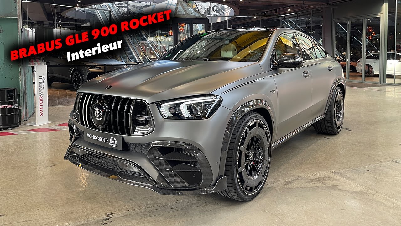 BRABUS GLE 900 ROCKET - Fahrt durch München - Interieur Check - # ...