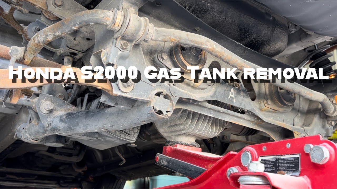 Honda S2000 Gas Tank Removal - YouTube