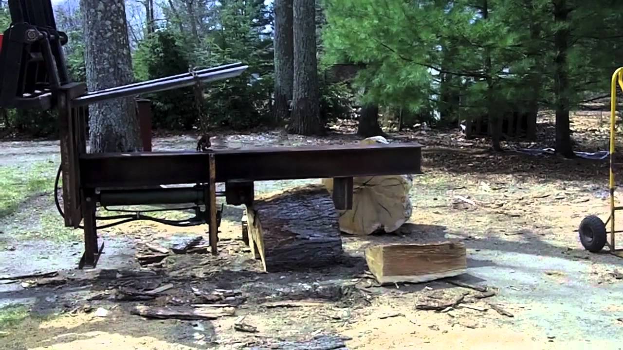 Log Splitting Made Easy - YouTube