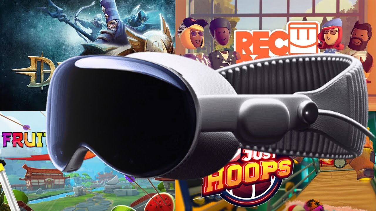 Apple Vision Pro CONFIRMED GAMES - YouTube