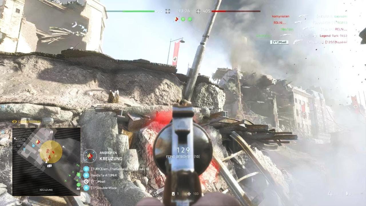 Battlefield V Revolver Action 🔥 - YouTube