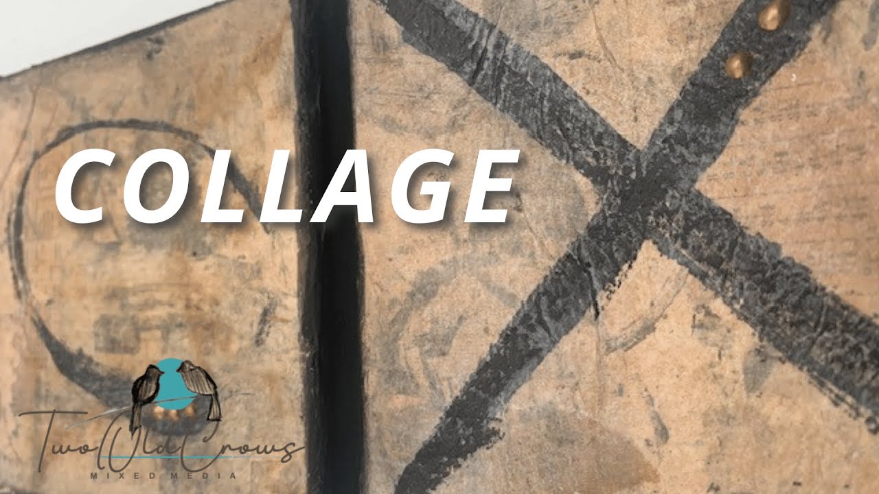 MAKING ART WITH COLLAGE - YouTube