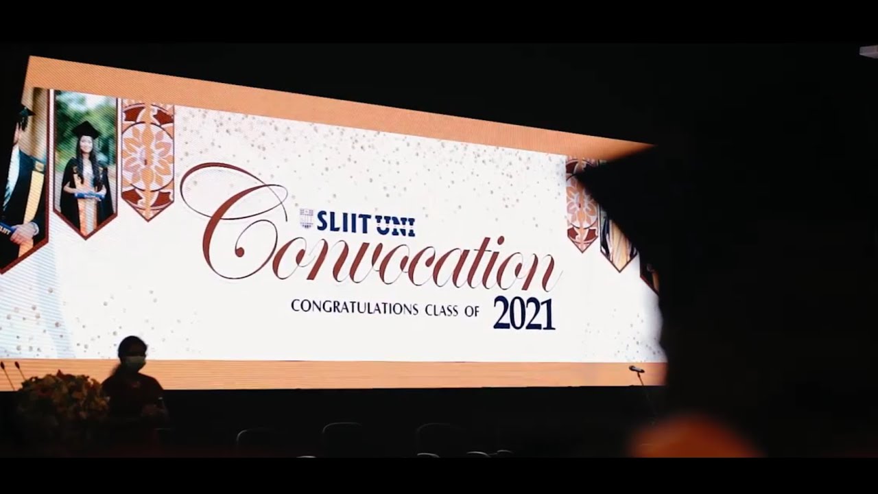 SLIIT Convocation 2021 March - After Movie - YouTube