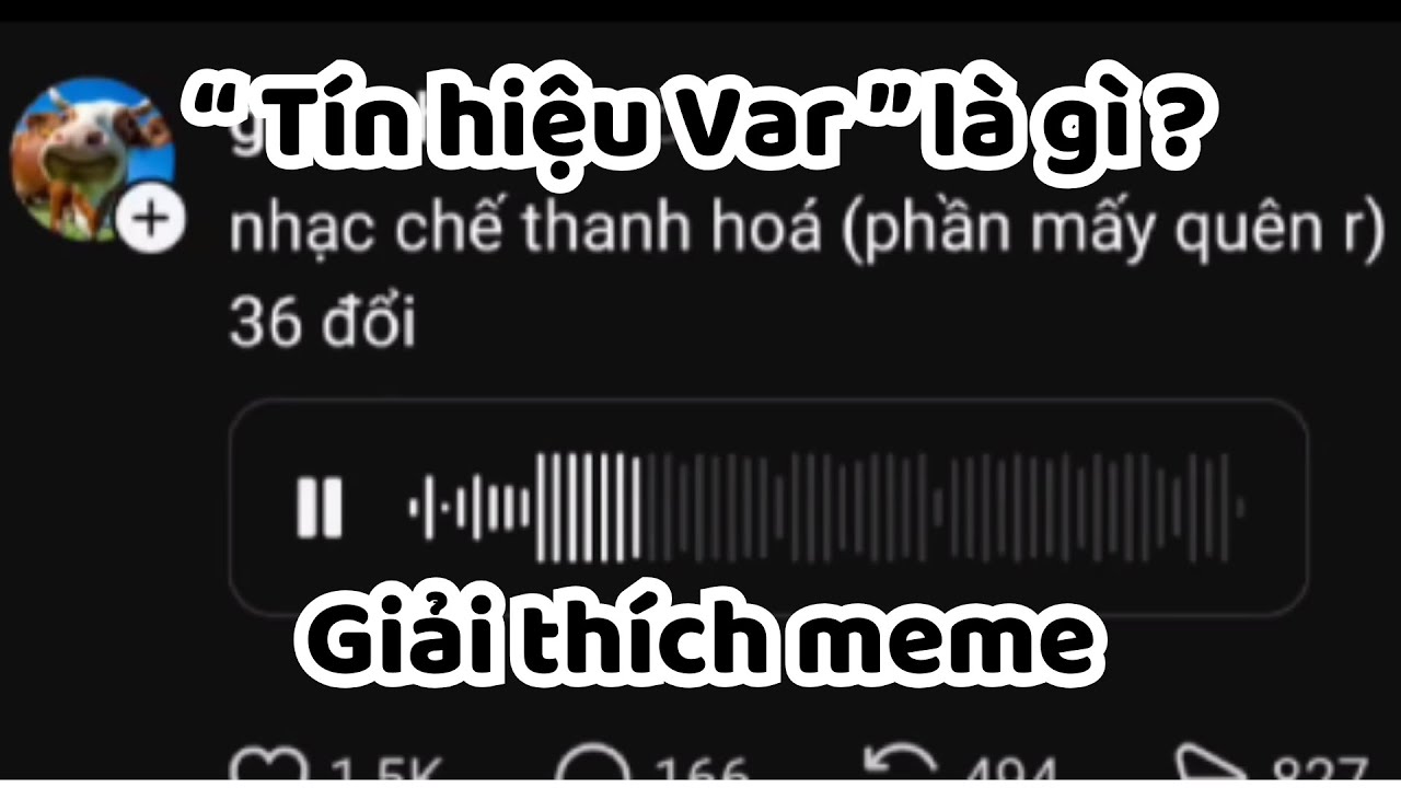 "Tín hiệu Var" là gì ? | Giải thích meme - YouTube
