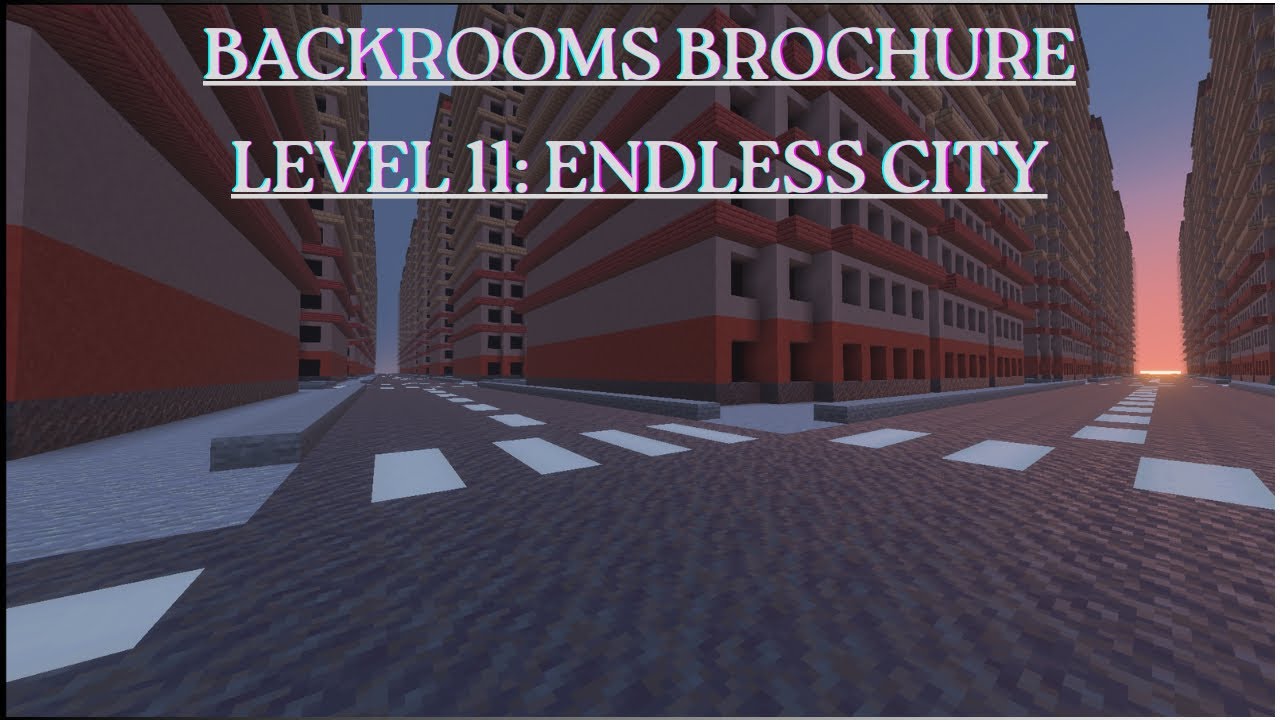 Level 11: The Endless City (Backrooms Brochure) - YouTube