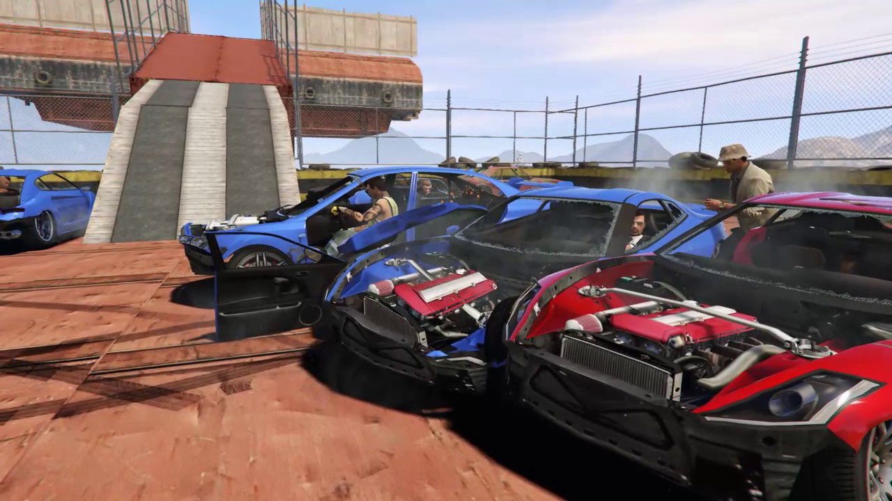 Windmill Derby 3 / GTA Online Derby - YouTube