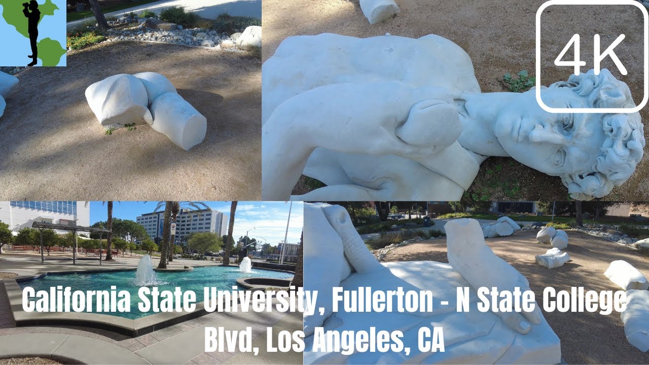 [4K] California State University, Fullerton - N State College Blvd, Los ...