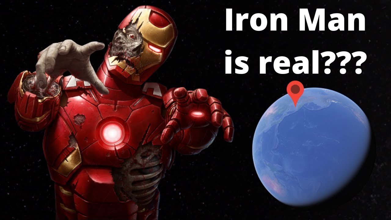 Iron Man is real??🤯😰 Scary stuff caught on Google Earth and Google Maps ...