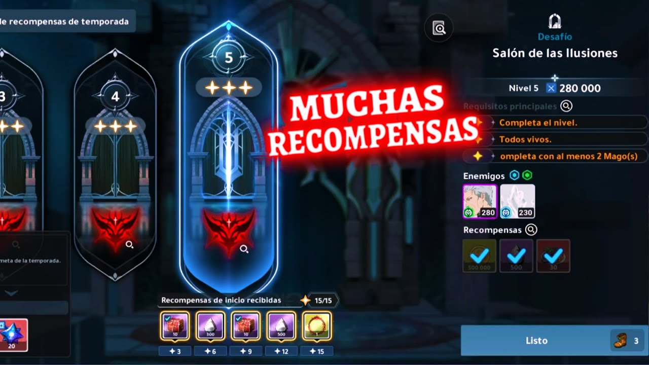 💥¡COMPLETA EL NUEVO SALÓN DE LAS ILUSIONES con 15 ESTRELLAS!💥 Black ...