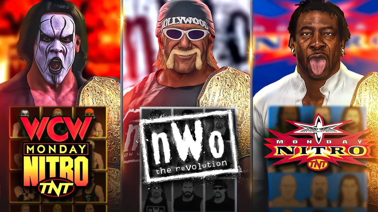 1 Hour of The best WCW Universe Mode Storylines (WWE 2K) - YouTube