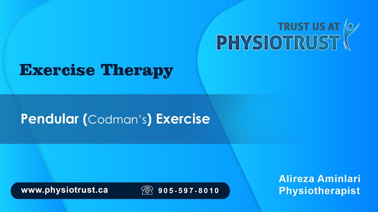 NO 11 / Pendular Codman’s Exercise - YouTube