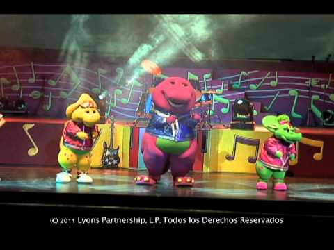 FOOTAGE BARNEY ROCKS - YouTube
