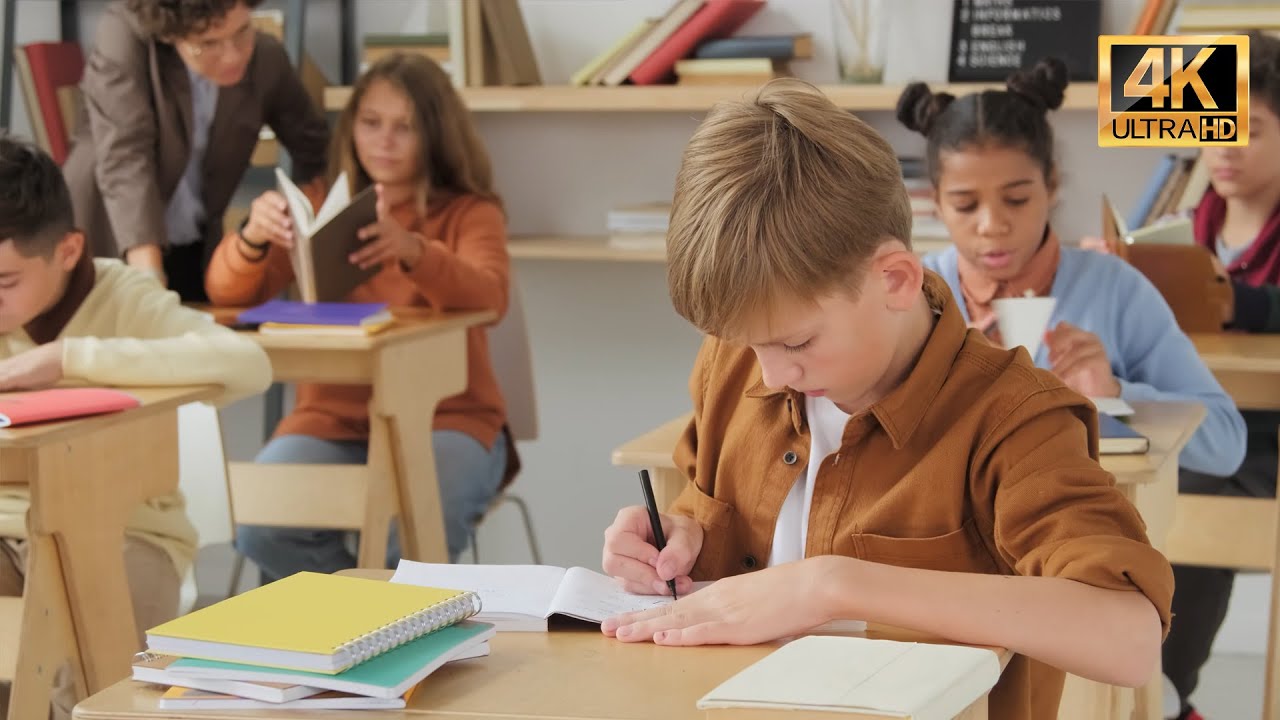 Productive Study Sessions: Students Engaged in Schoolwork | Boost ...