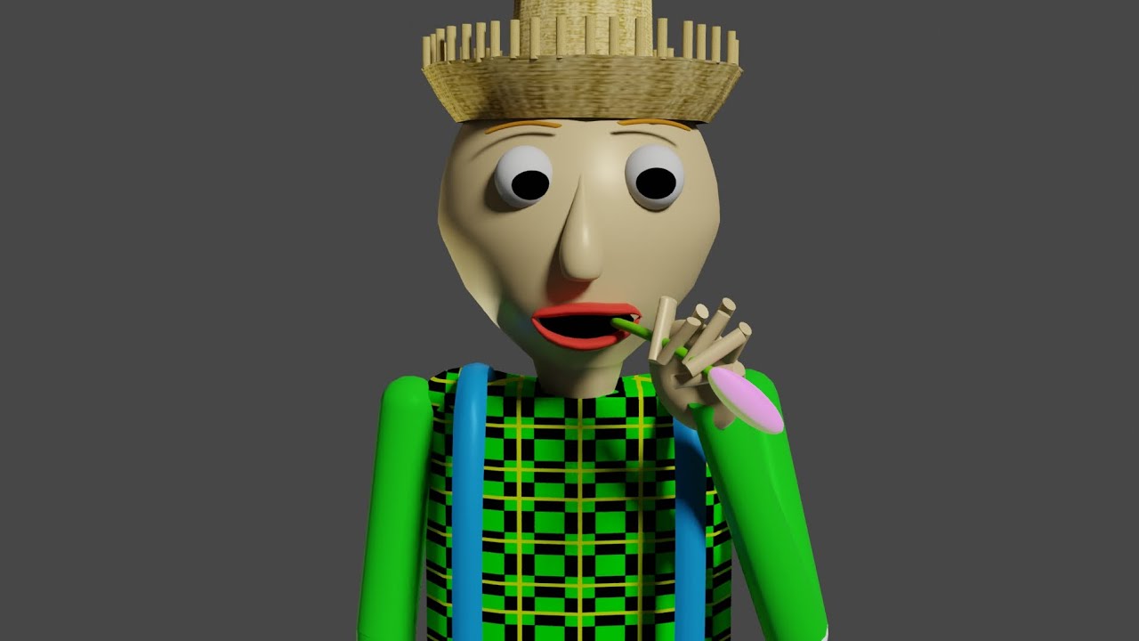 Baldi trumpet solo but I animated it - YouTube