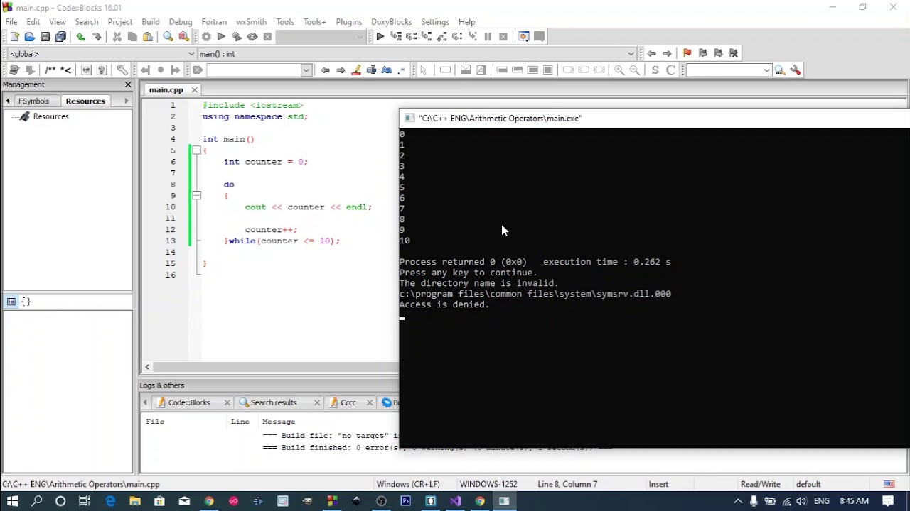 Do While Loop In C Eng Lesson 11 By Codingsides Youtube 2994