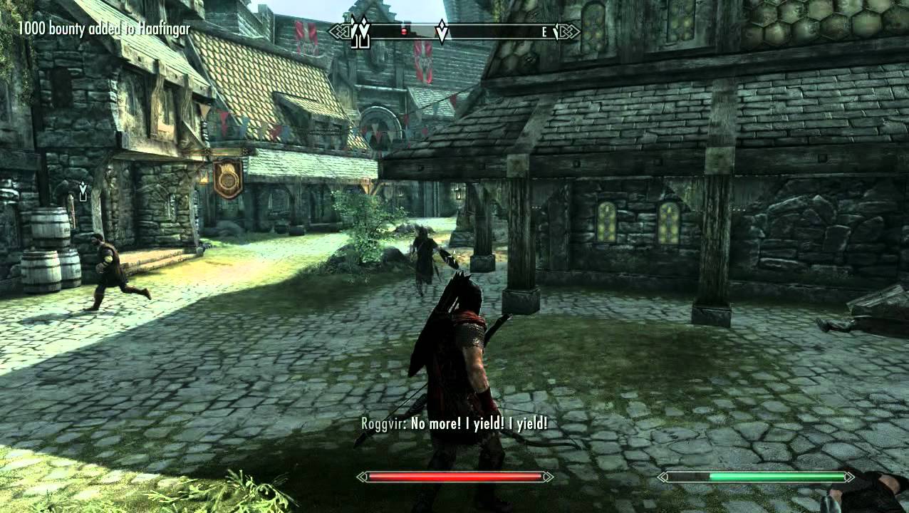 Skyrim: Stopping Roggvir's Execution - YouTube