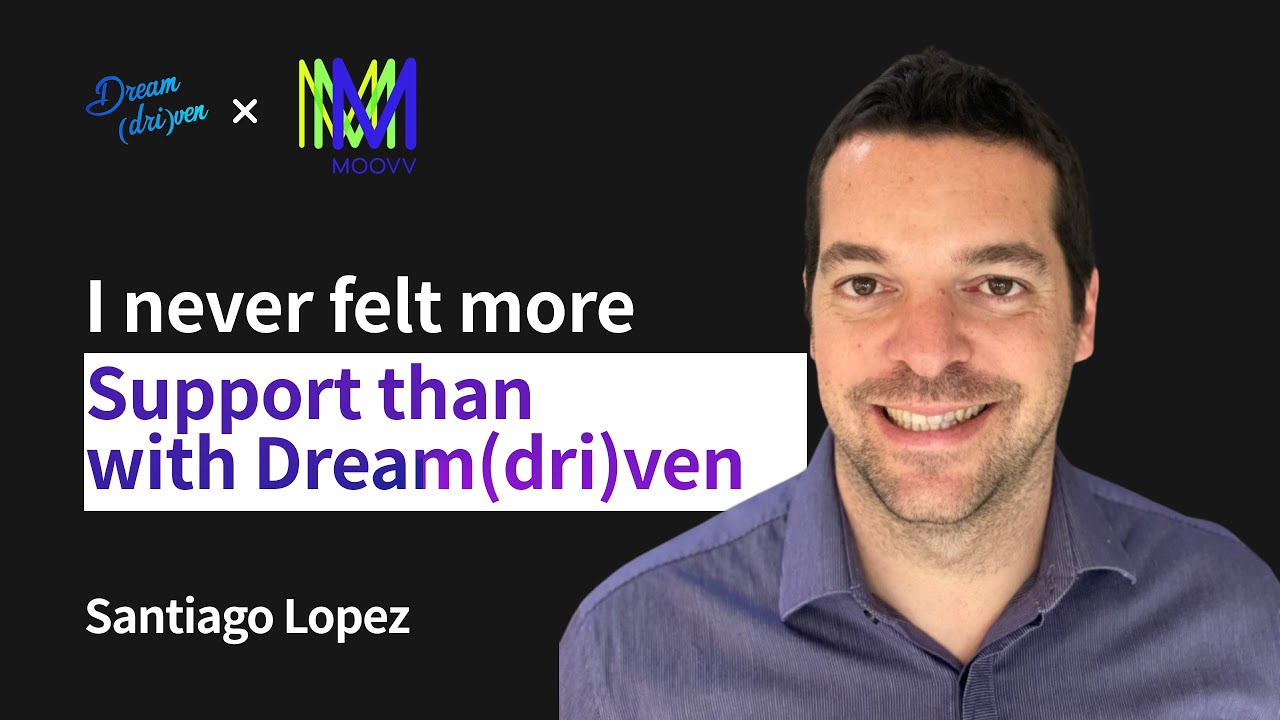 I never felt more support than with Dreamdriven | Dreamdriven X MOOV - YouTube