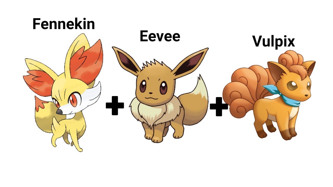 Pokemon Fusion with Fennekin, Eevee and Vulpix | Part 1 - YouTube