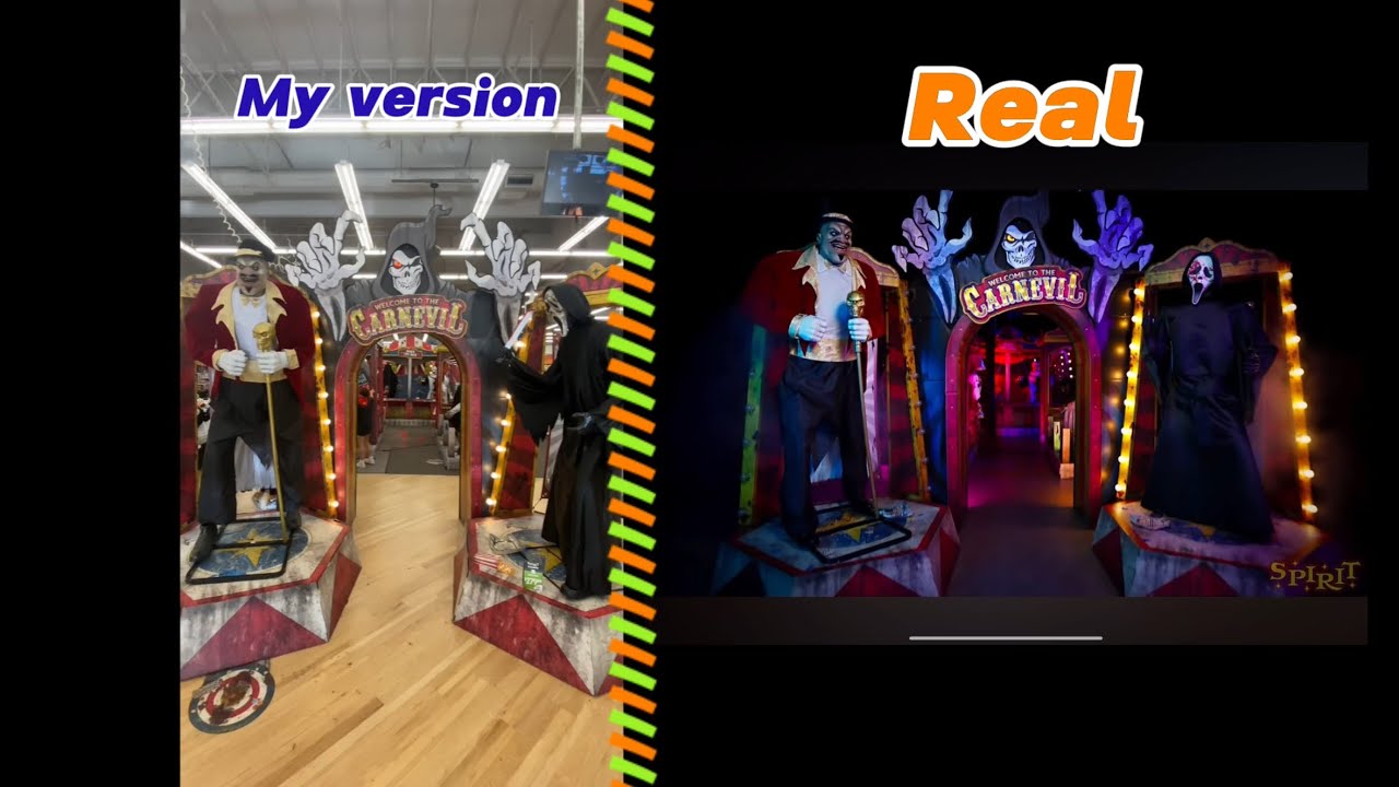 Spirit Carnevil ISE Walkthrough My version Vs Real Comparison - YouTube