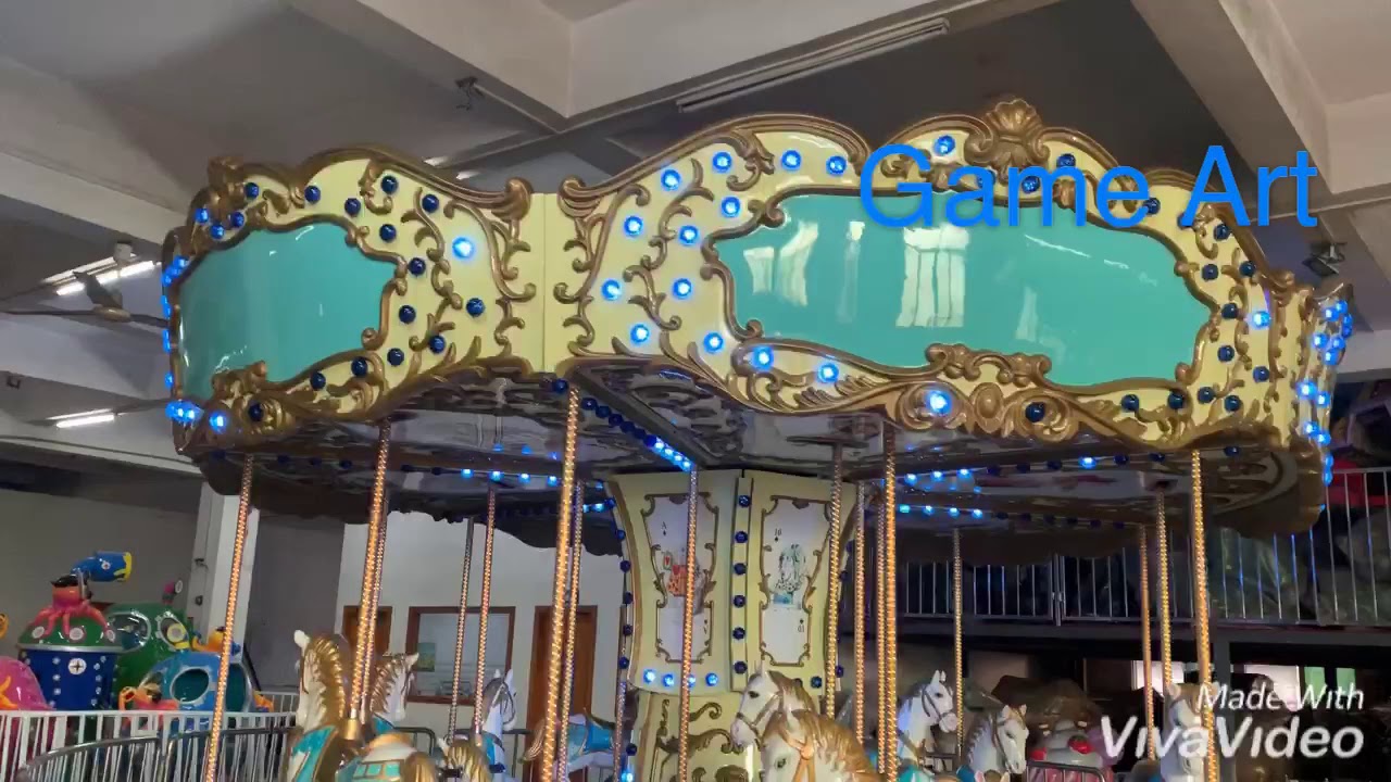 Wonderland carousel 01 - Amusement Rides - YouTube