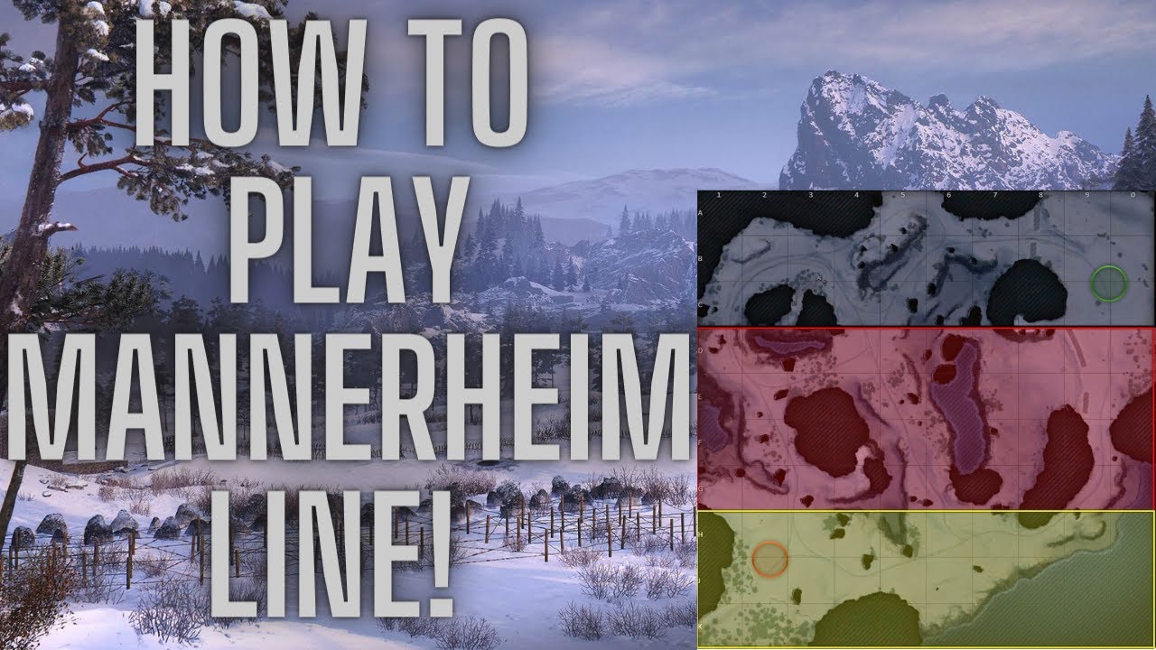 How To Play - Mannerheim Map - World Of Tanks! - YouTube