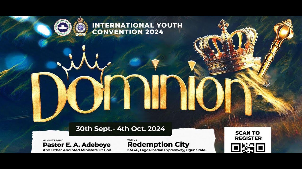PASTOR E.A. ADEBOYE SERMON RCCG YOUTH CONVENTION 2024 - thejesusculture