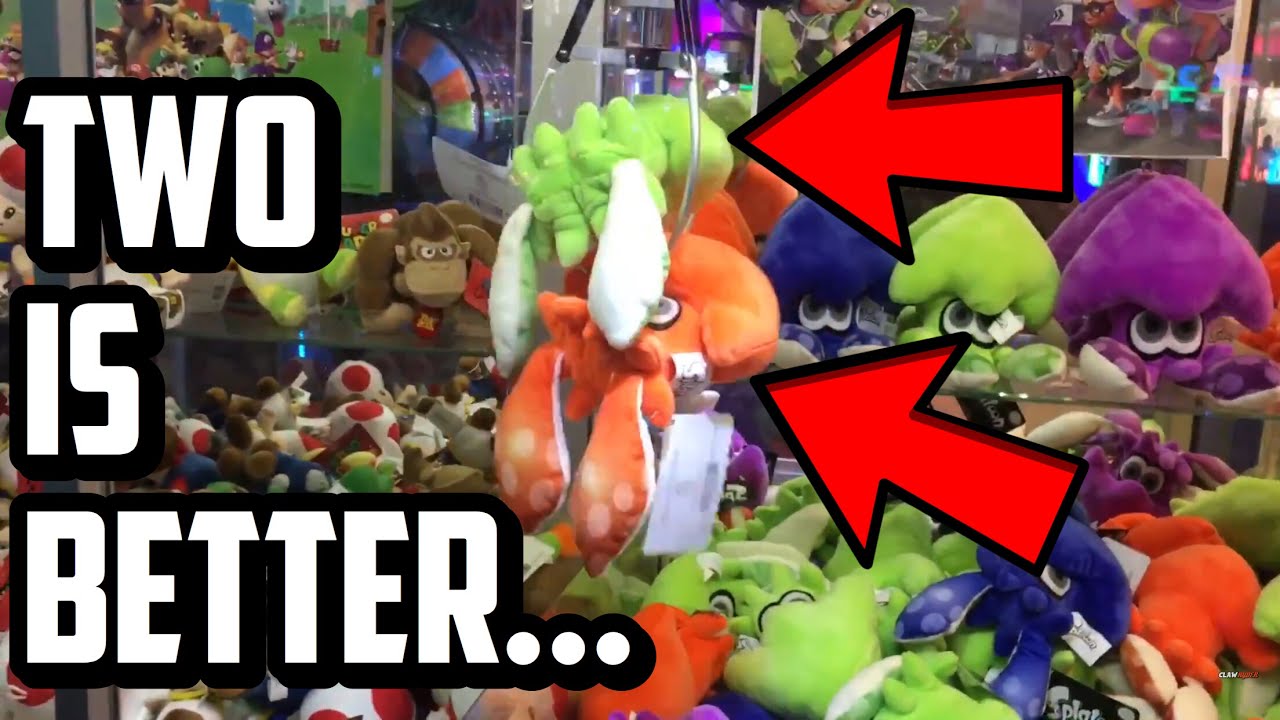 TWO IS BETTER THAN ONE!!! DOUBLE CLAW MACHINE PLUSH WINS! (Featuring ...