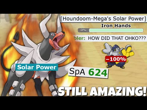 MEGA HOUNDOOM IS STILL AMAZING IN SUN TEAMS! POKEMON SCARLET AND VIOLET