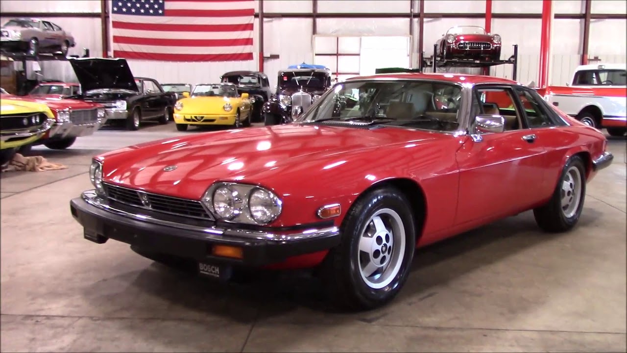 1986 Jaguar XJS Red - YouTube