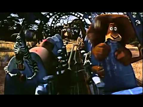 PELICULA CARICATURAS MADAGASCAR 2 AVION.flv