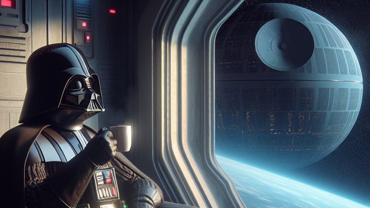Darth Vader's Space Coffee | Galactic Lofi Vibes | Hip Hop | Chill ...