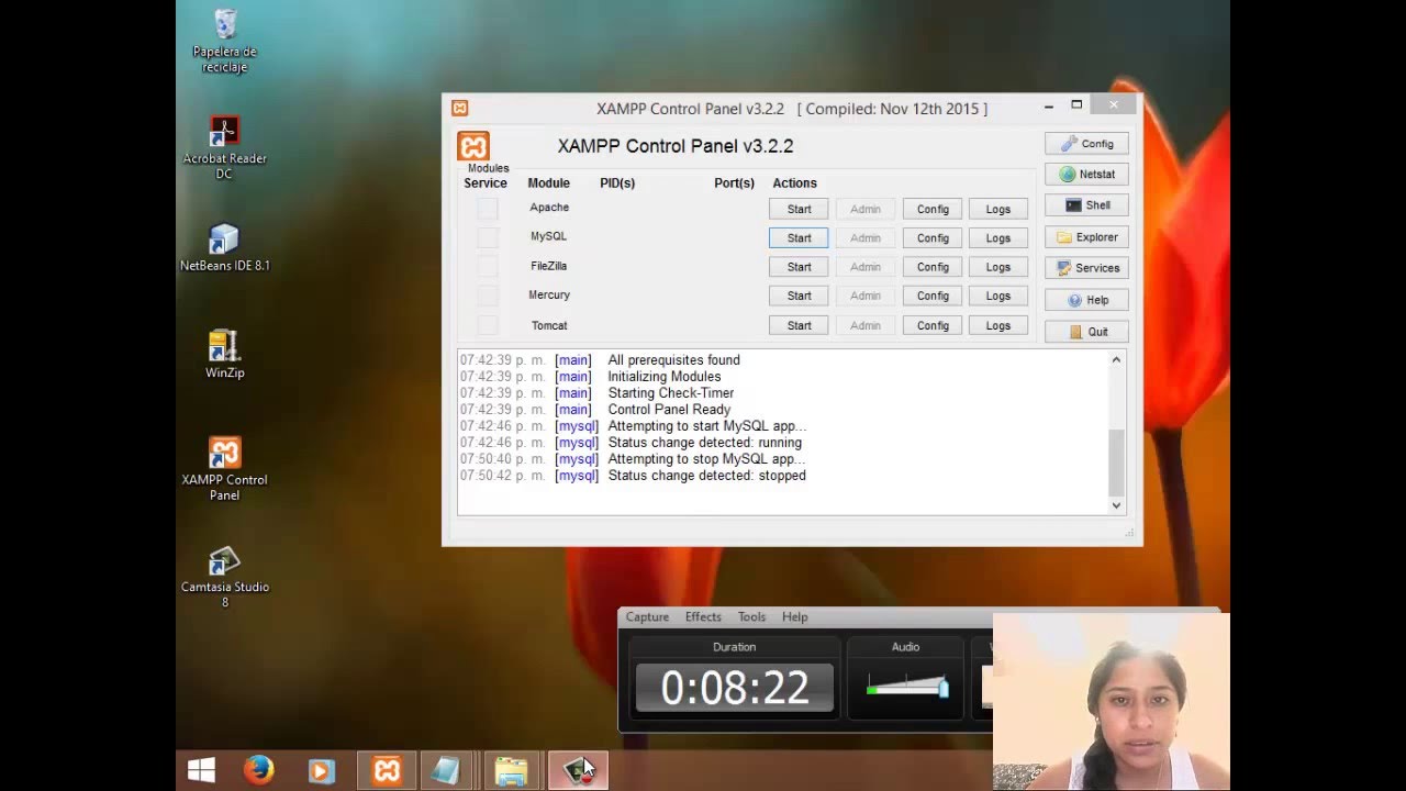 creacion de tablas en xampp-mysql - YouTube