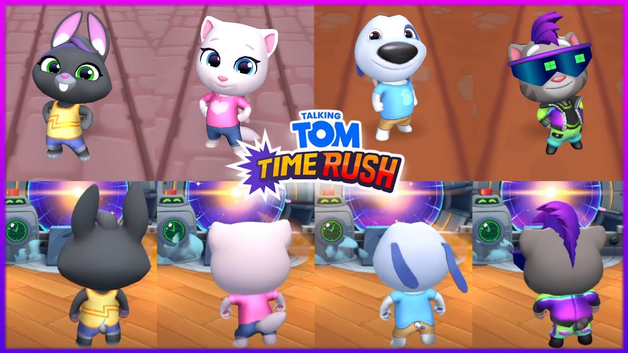 TALKING TOM TIME RUSH - WALKTHROUGH GAMEPLAY | COLLAGE GAMING VIDEO ...