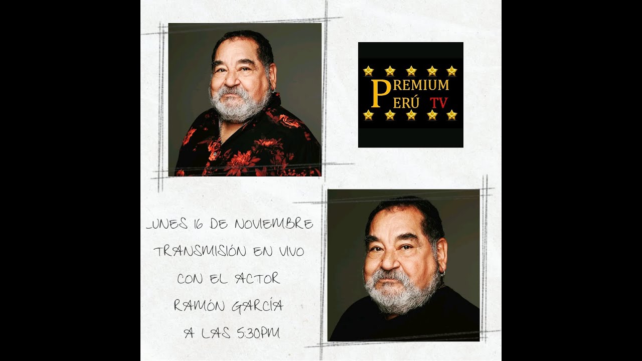 RAMÓN GARCÍA (ACTOR) - ENTREVISTA - YouTube