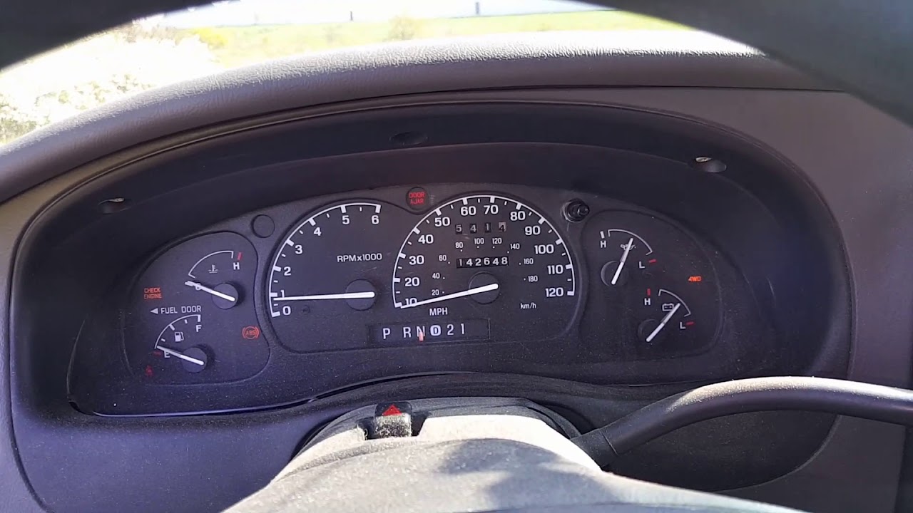 01 ranger 4x4 startup and function - YouTube