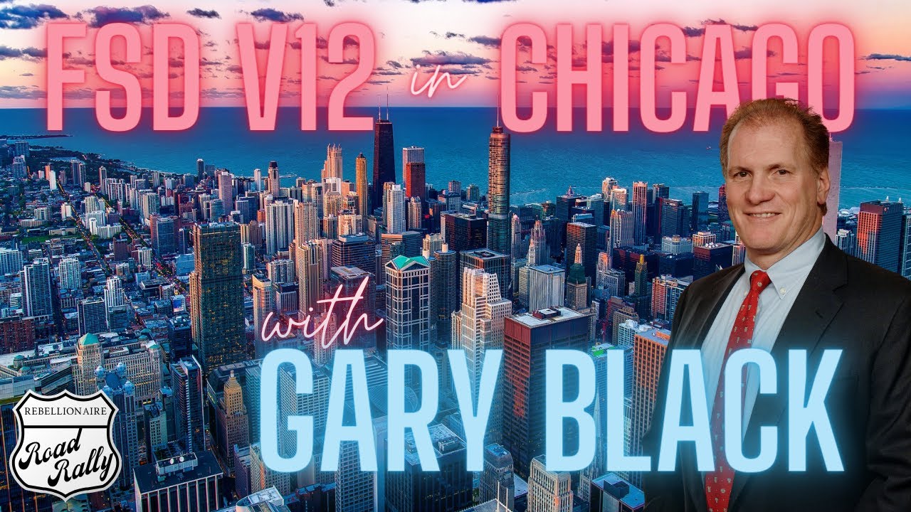 Tesla FSD V12 in Chicago with Gary Black - YouTube