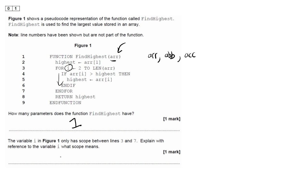 Aqa Computer Science 3 2 10 Subroutines Walking Talking Mock Youtube